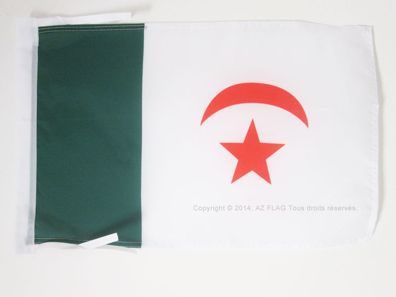 FLAG NATIONALIST ALGERIA 1960 45x30cm with cord - INDEPENDENCE FLAG | eBay