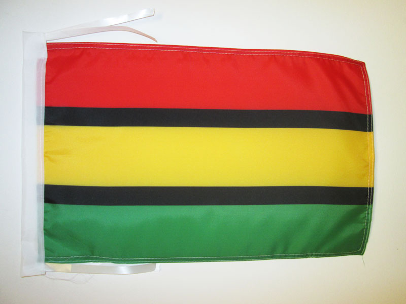 DINKA PEOPLE IN SOUTH SUDAN FLAG 18'' x 12'' cords - JIENG SMALL FLAGS ...