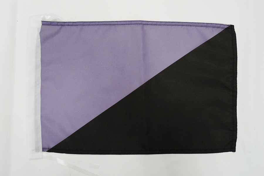 Anarcho-agorism Flag 18'' x 12'' cords - Anarchist agorist - anarchism ...