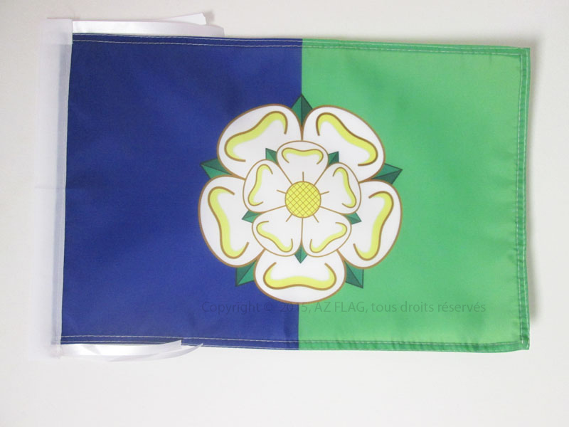 EAST RIDING OF YORKSHIRE COUNTY FLAG 18'' x 12'' cords - EAST RIDING OF ...