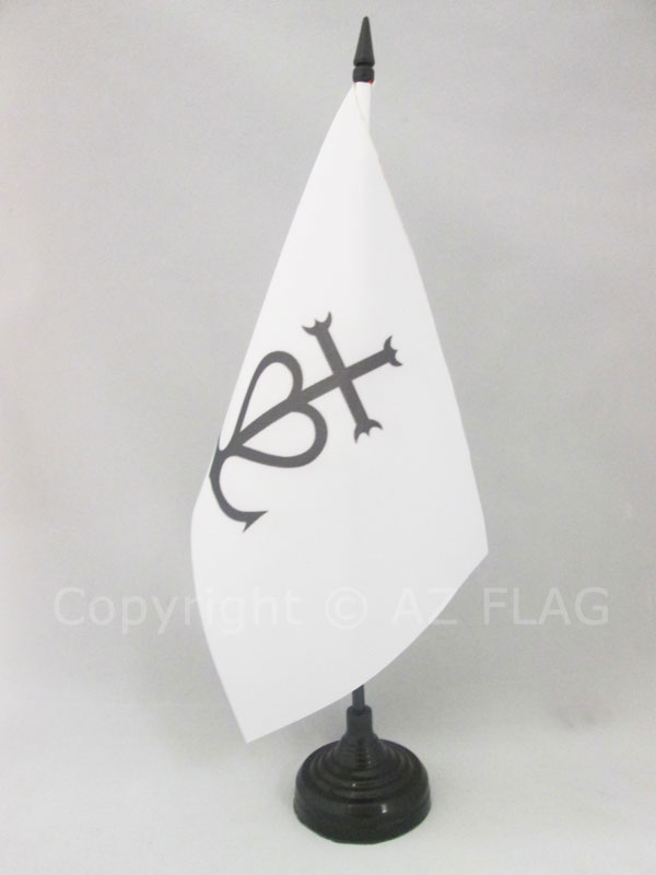 CAMARGUE CROSS TABLE FLAG 5'' x 8'' - CAMARGUE IN FRANCE DESK FLAG 21 x ...