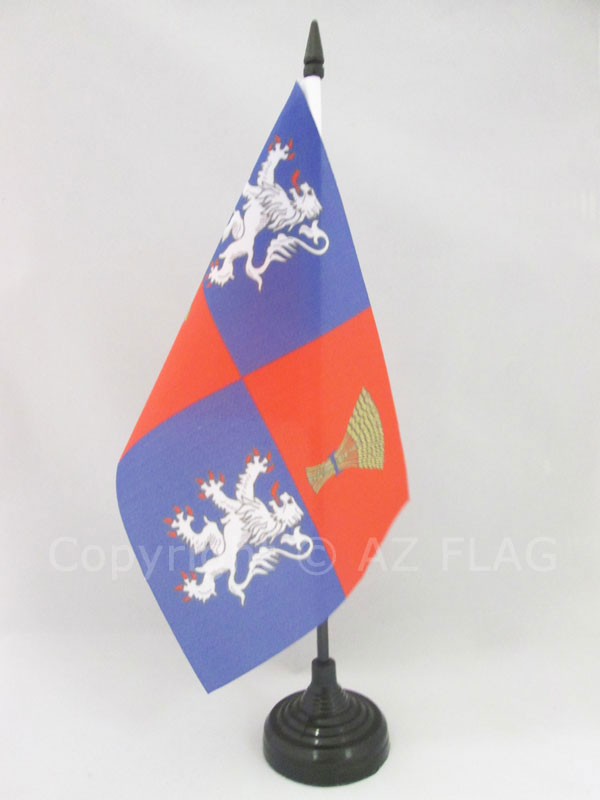 FRENCH PROVINCE OF GUYENNE AND GASCONY TABLE FLAG 5'' x 8'' - FRANCE ...