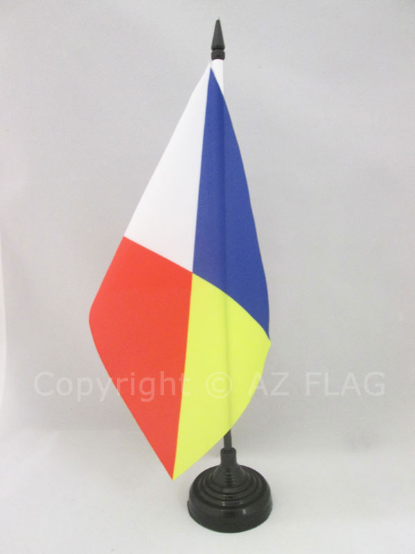 MAYA CIVILIZATION TABLE FLAG 5'' x 8'' - MAYAS DESK FLAG 21 x 14 cm ...