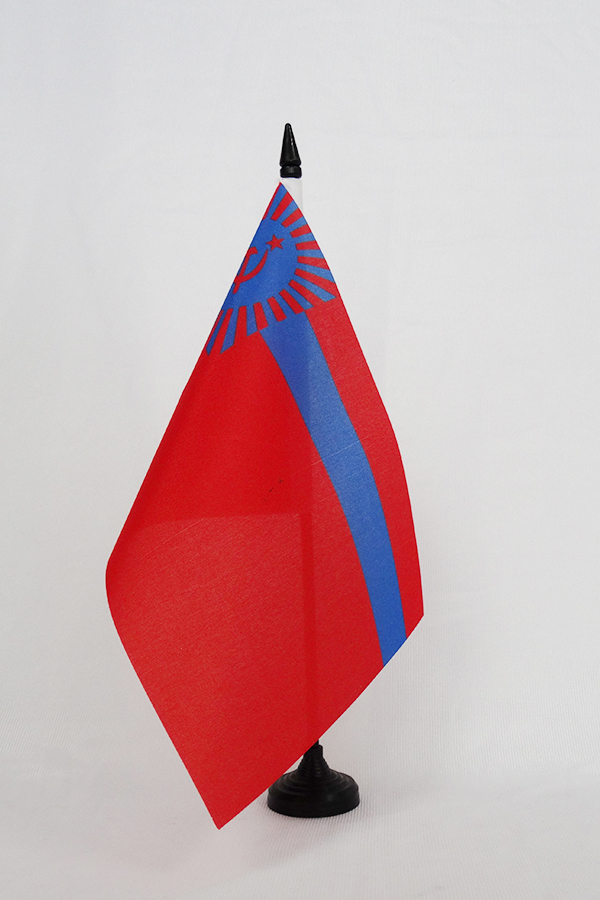 Georgian Soviet Socialist Republic Table Flag 5'' x 8'' - Georgia SSR ...