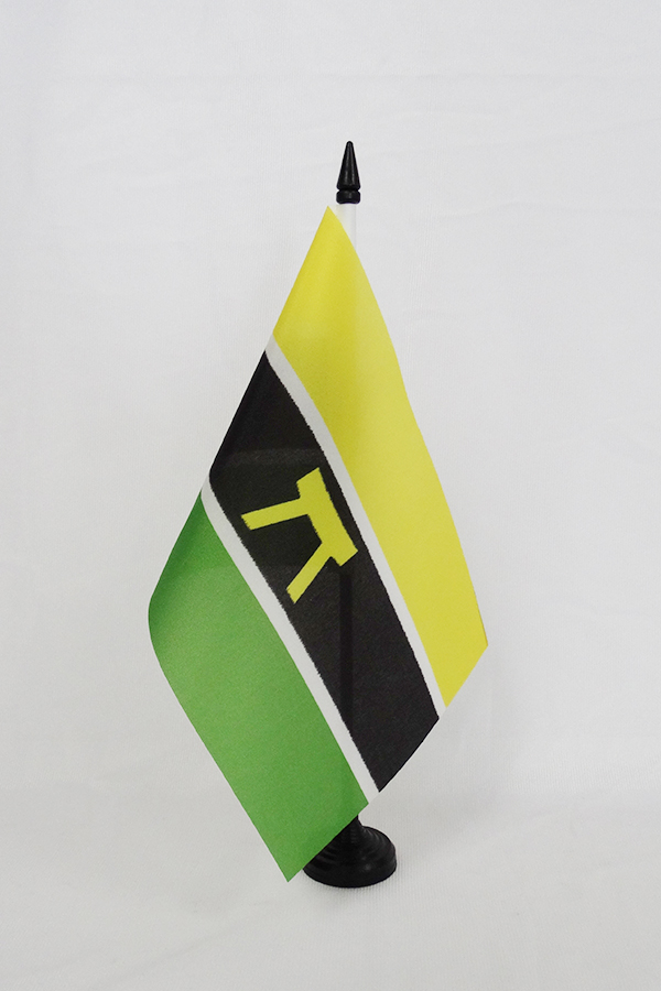 Ashanti people Table Flag 5'' x 8'' - Asante Desk Flag 21 x 14 cm ...